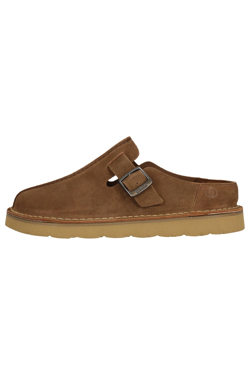 Clarks Solsbury Mule G | Cola Suede & EVA-sål | Hr. Ravn